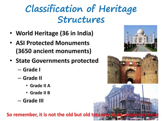 Heritage Conservation | PPTX