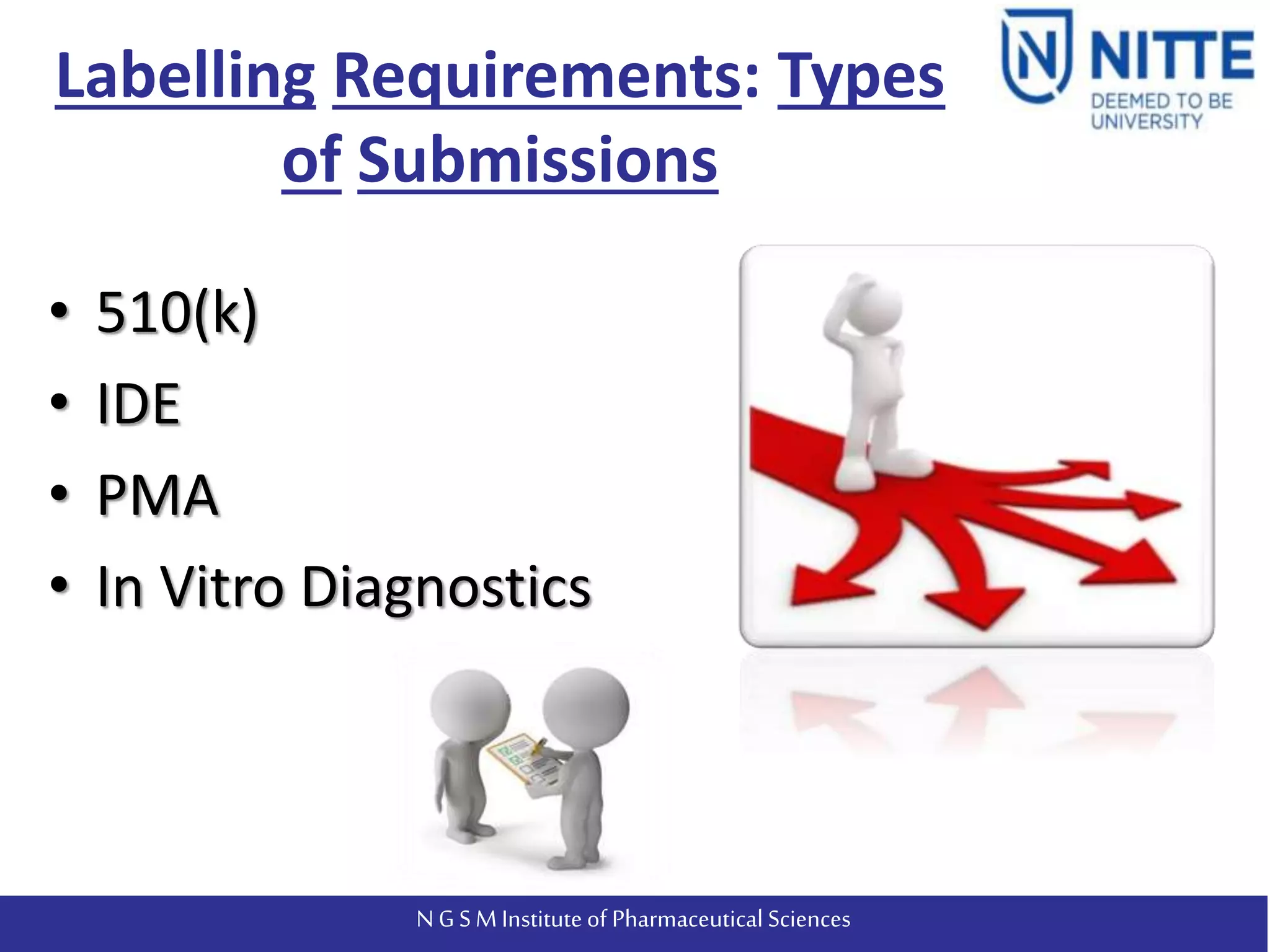 Quality System Requirements 21 CFR Part 820 and Labelling Requirements ...
