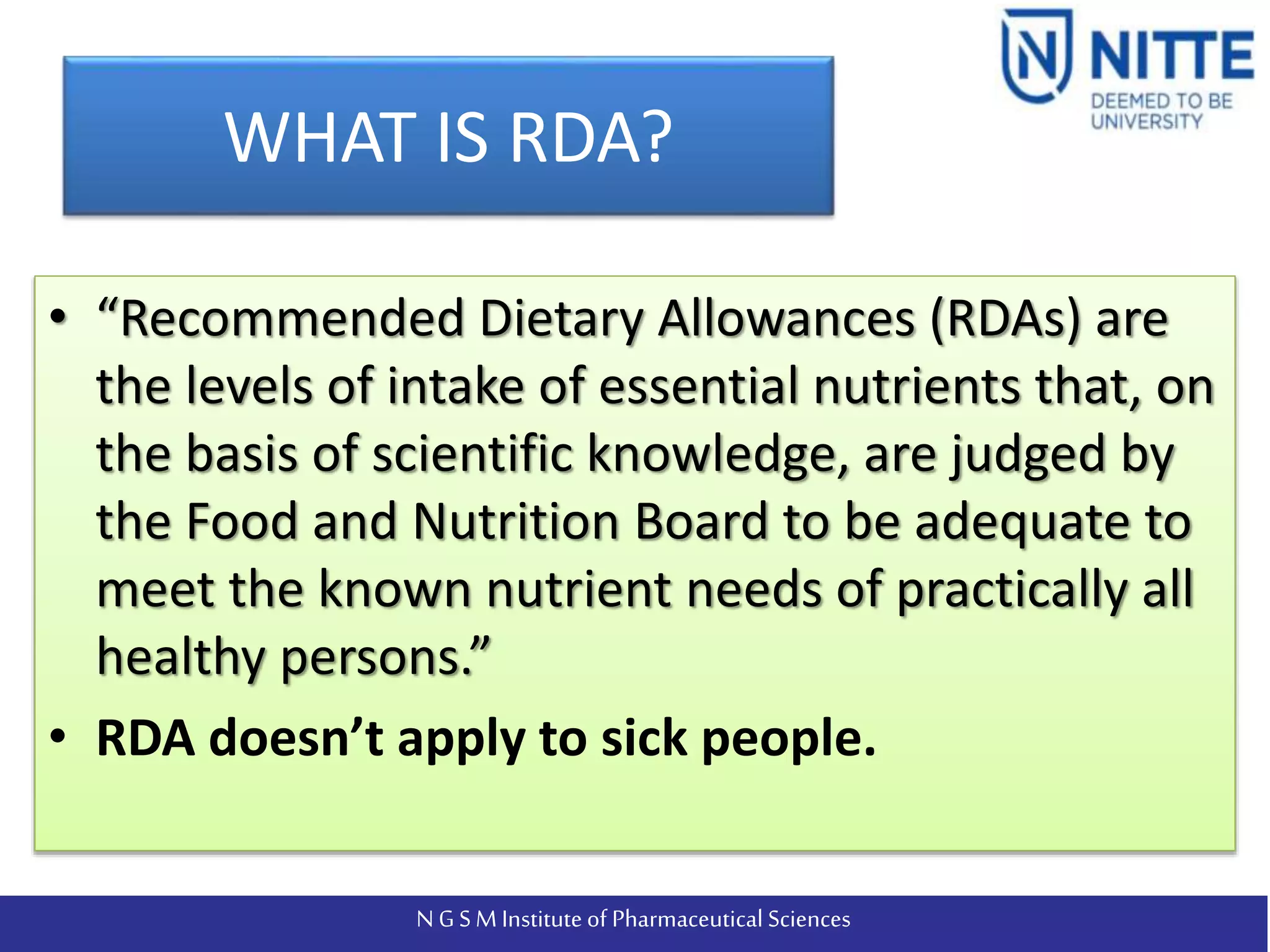 FSSAI REGULATIONS FOR THE IMPORT, MANUFACTURE AND SALE OF ...