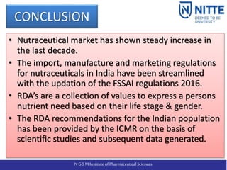FSSAI REGULATIONS FOR THE IMPORT, MANUFACTURE AND SALE OF ...