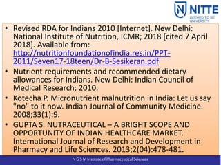 FSSAI REGULATIONS FOR THE IMPORT, MANUFACTURE AND SALE OF ...