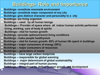 Green buildings- Concepts and Approaches | PPT