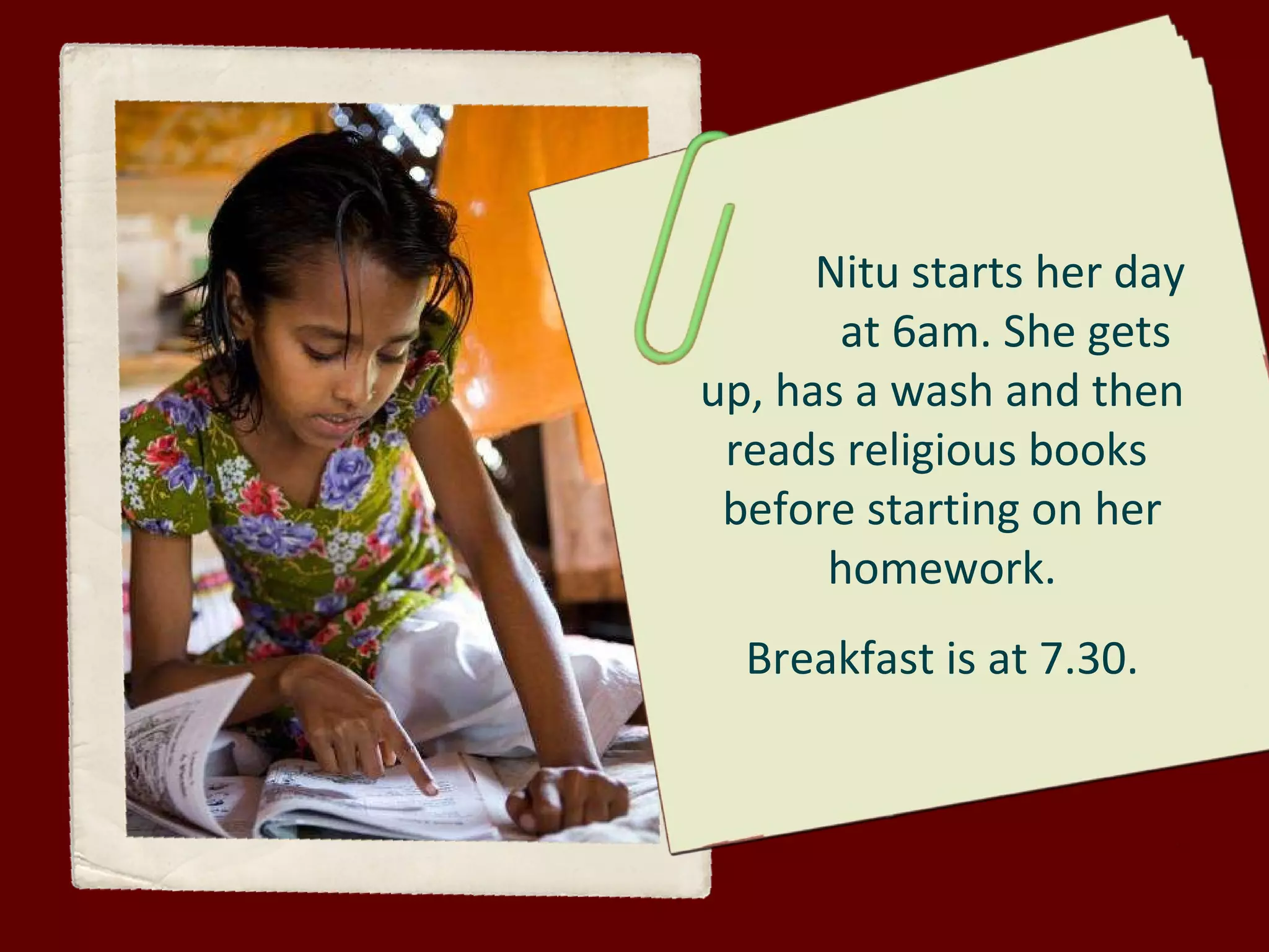 Nitu from Bangladesh | PPT