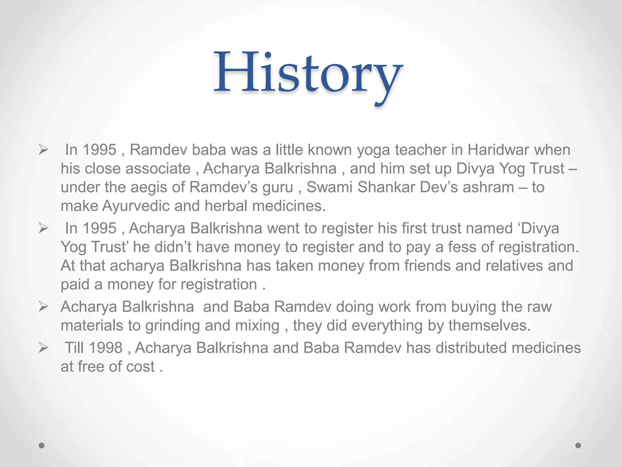 baba ramdev and acharya balkrishna | PPTX | Hinduism | Religion ...