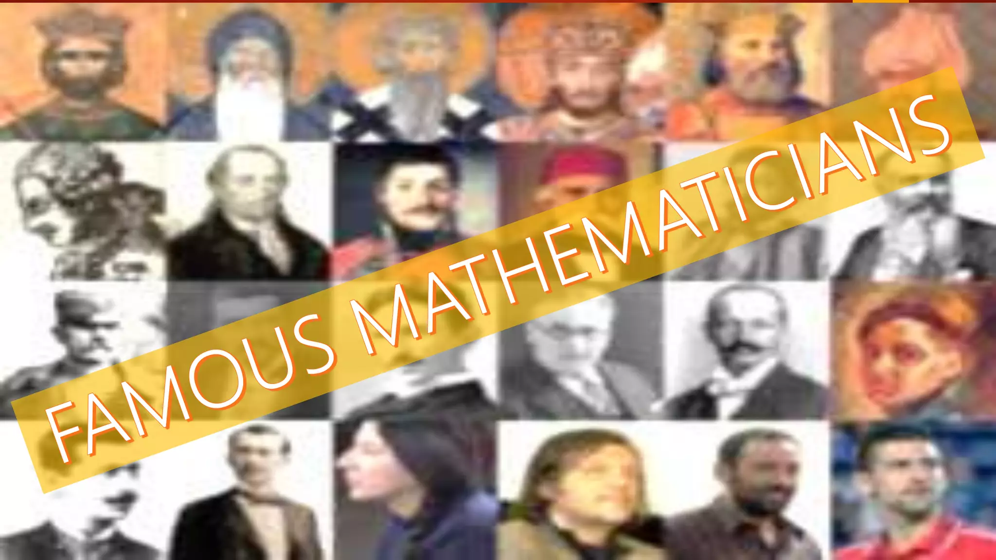 Famous Mathematicians of all the time. | PPTX | Physics | Science