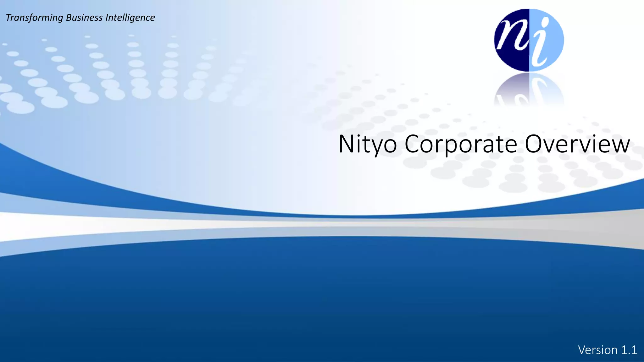 Nityo corporate overview | PPT