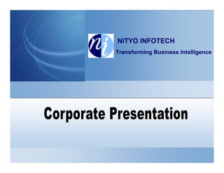 Nityo Corporate Presentation | PDF