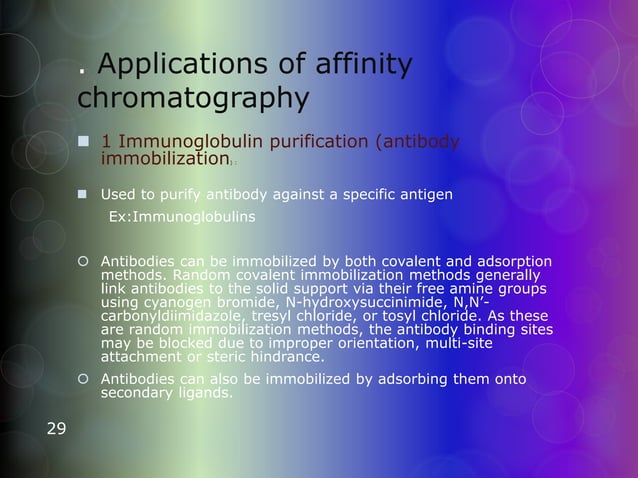 affinity chromatography | PPT