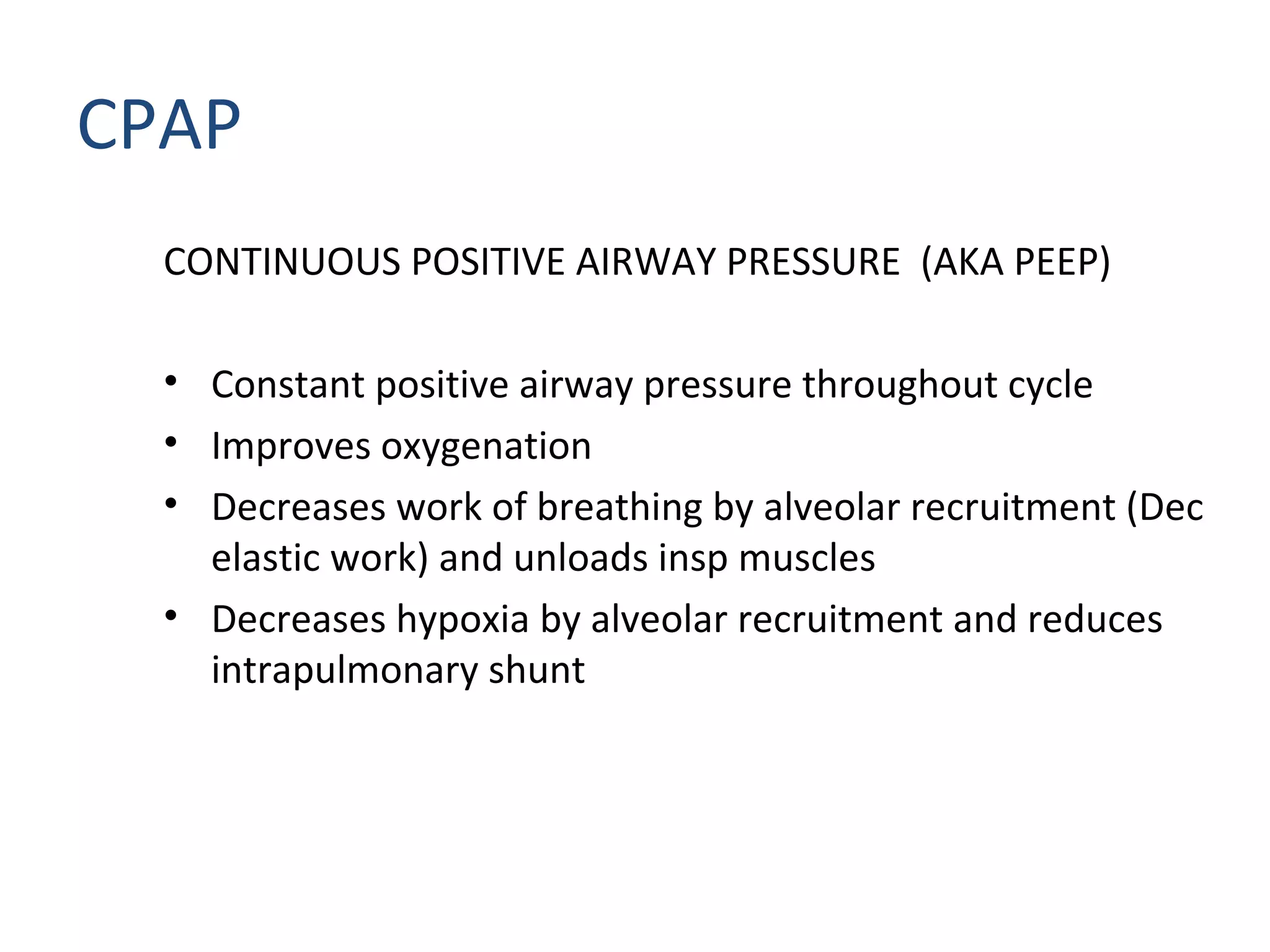 Non invasive ventilation | PPT