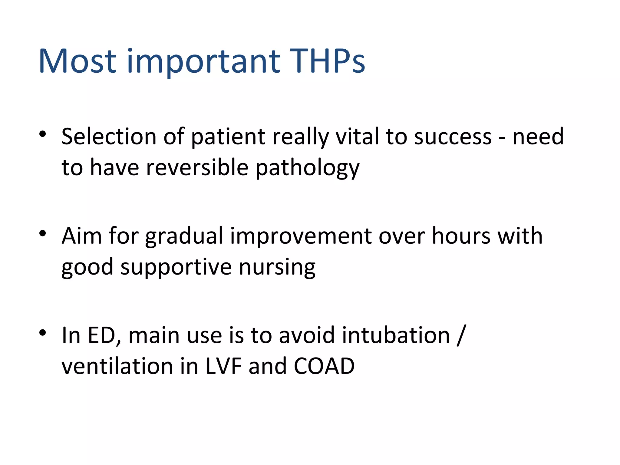 Non invasive ventilation | PPT