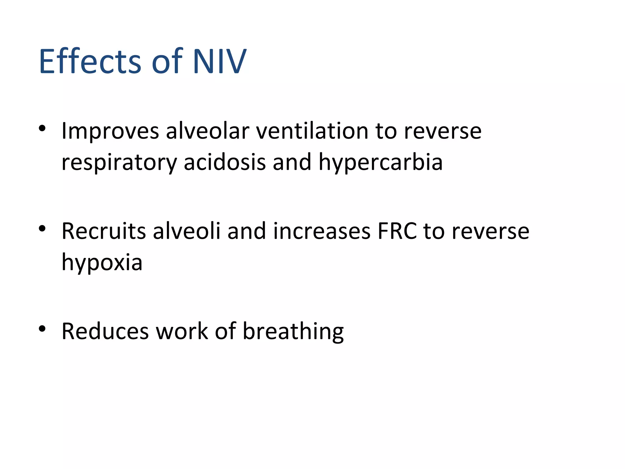 Non invasive ventilation | PPT