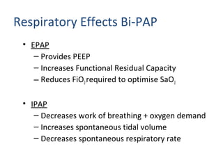 Non invasive ventilation | PPT