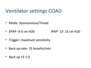 Non invasive ventilation | PPT