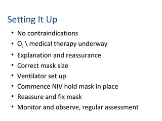 Non invasive ventilation | PPT