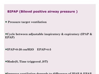 Non Invasive Ventilation indications | PPT