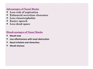 Non Invasive Ventilation indications | PPT