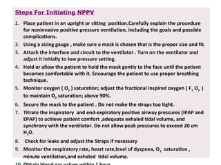 Non Invasive Ventilation indications | PPT