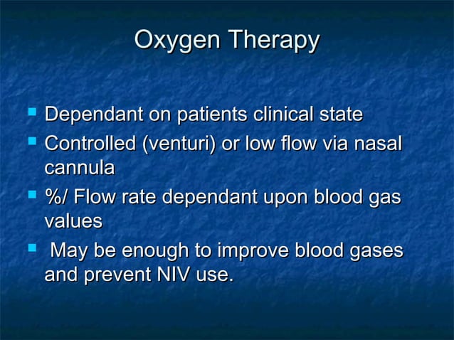 Non Invasive Ventilation - BiPAP & CPAP | PPT | Lung and Respiratory ...