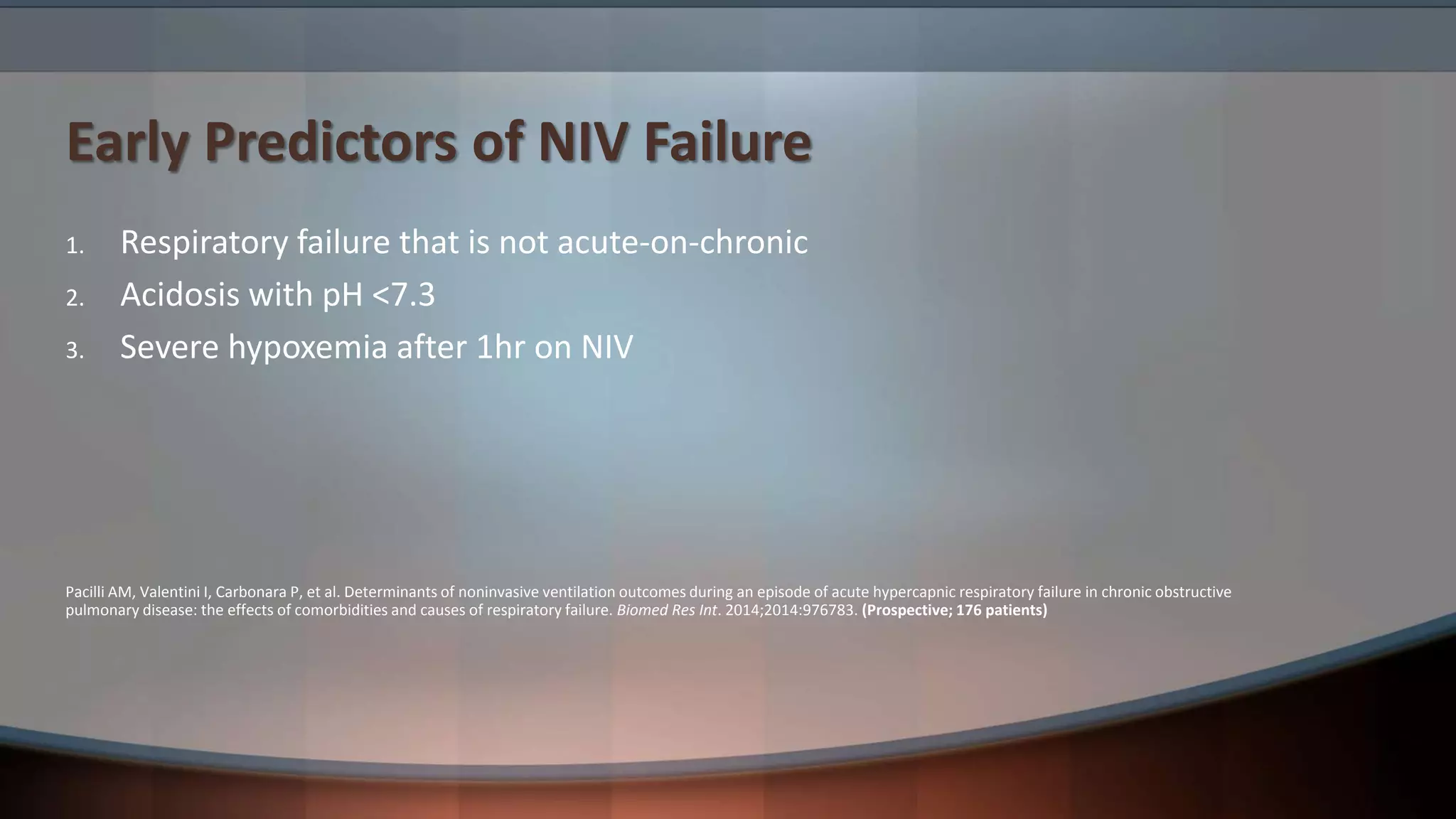 Non-Invasive Ventilation | PPTX