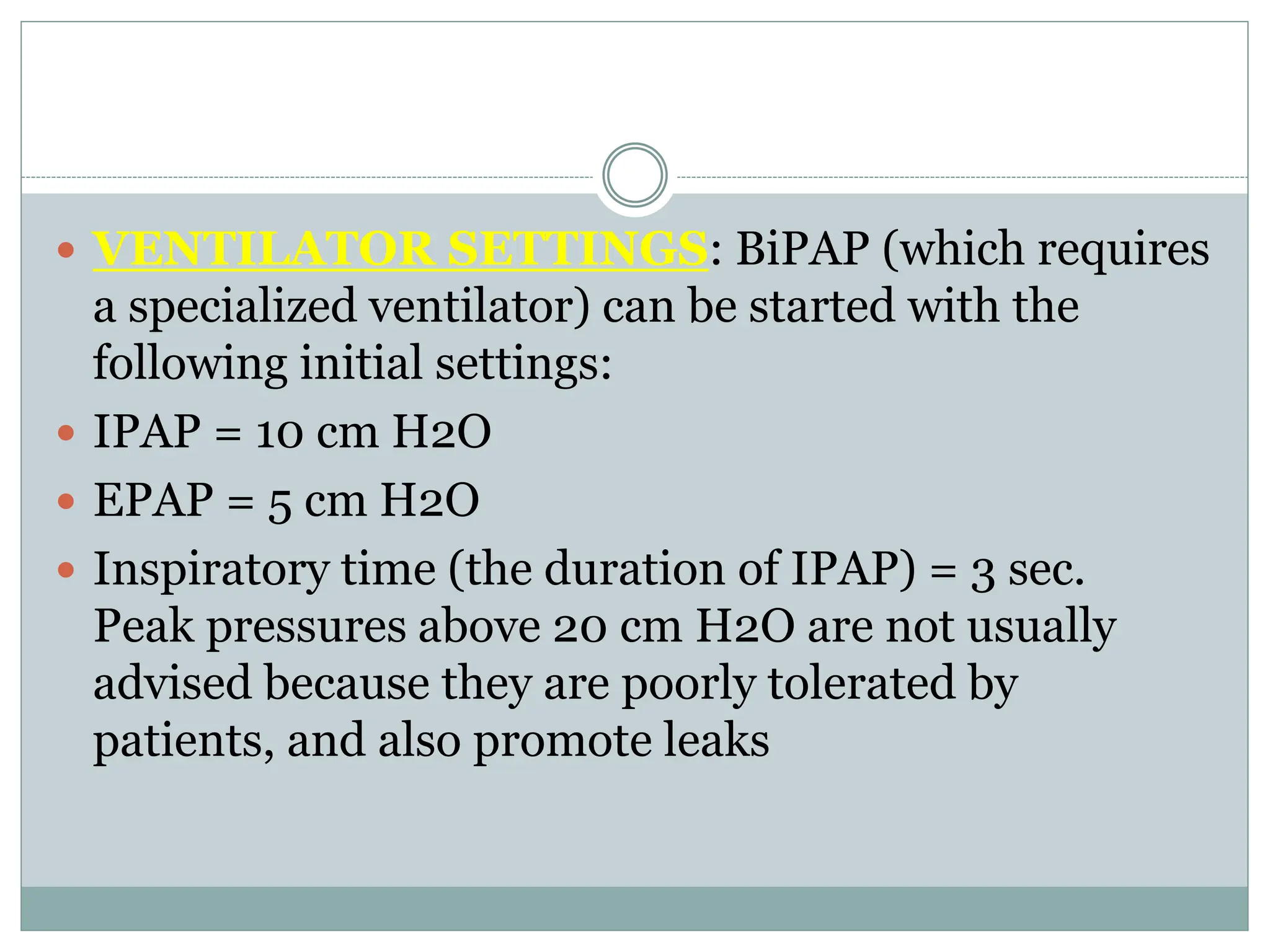NON INVASIVE VENTILATION FOR MBBS STUDENTS | PPTX