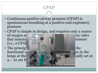 NON INVASIVE VENTILATION FOR MBBS STUDENTS | PPTX | Lung and ...