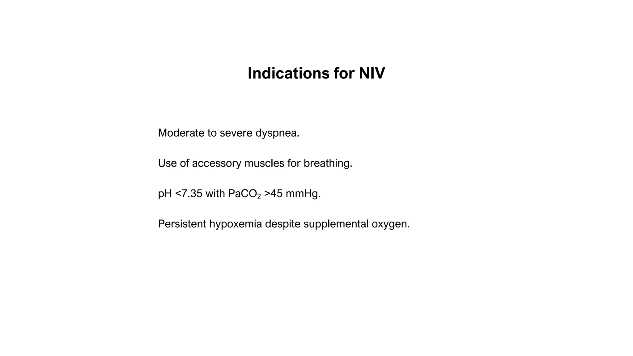 Non Invasive Ventilation Workshop For Post Graduates | PDF
