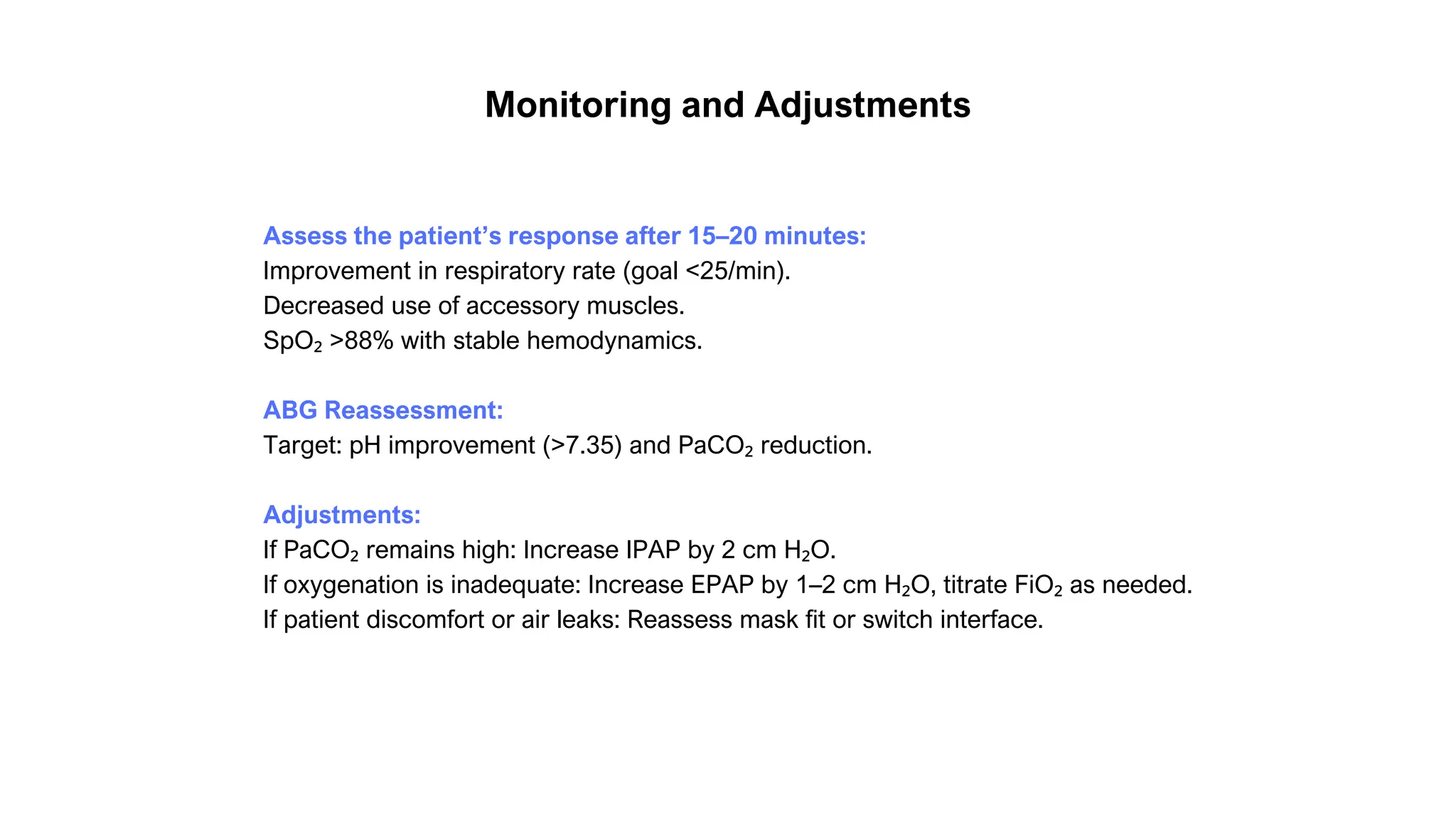 Non Invasive Ventilation Workshop For Post Graduates | PPT