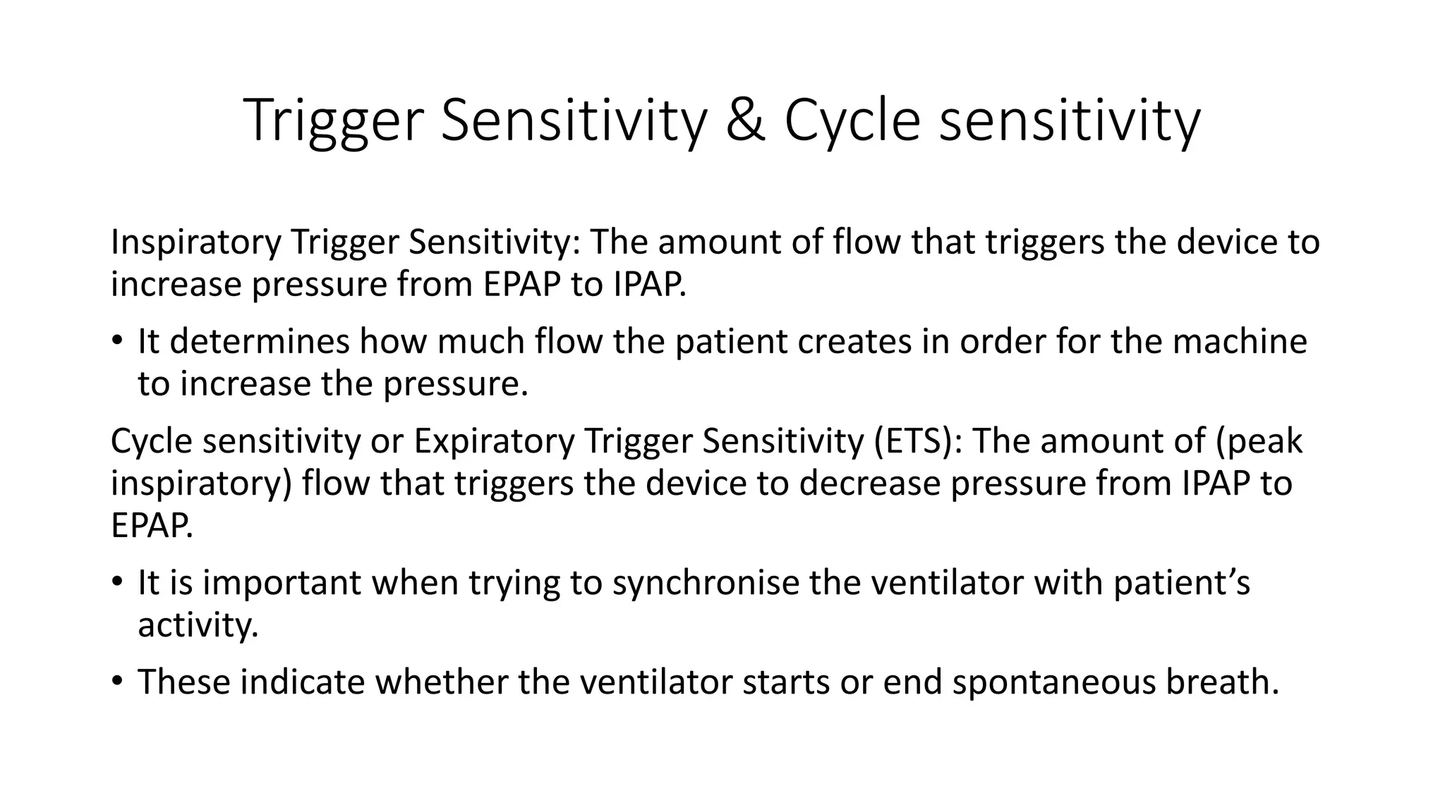 Non Invasive Ventilation (NIV) | PPTX