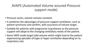 Non Invasive Ventilation (NIV) | PPTX
