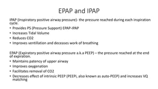 Non Invasive Ventilation (NIV) | PPTX