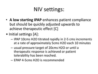 NIV in COPD | PPTX