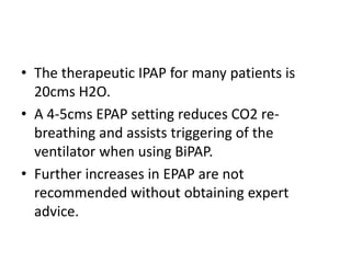 NIV in COPD | PPTX