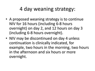 NIV in COPD | PPTX