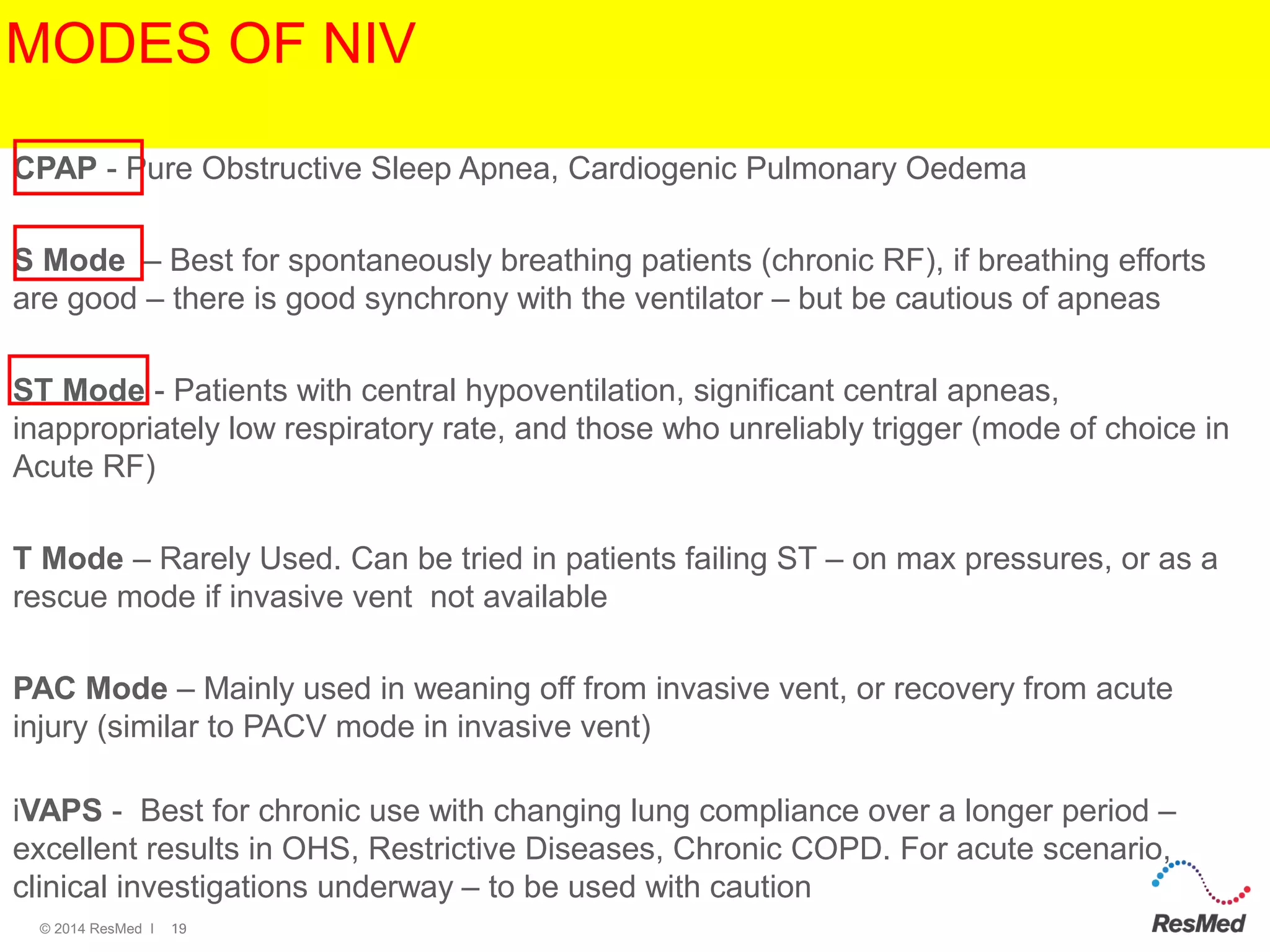 Non invasive ventilation for nurses-dr Shahna Ali,JNMC,AMU | PPT