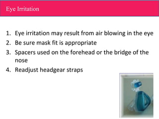 Non invasive ventilation for nurses-dr Shahna Ali,JNMC,AMU | PPT