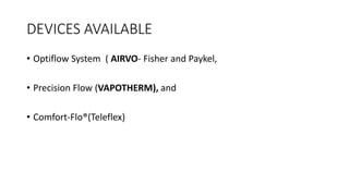 NON INVASIVE VENTILATION IN NEONATES-PART 2 | PPTX