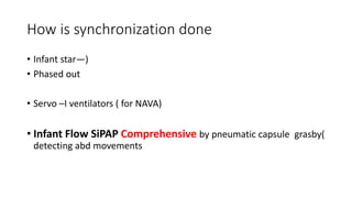 NON INVASIVE VENTILATION IN NEONATES-PART 2 | PPTX