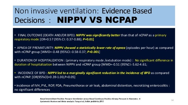 NON INVASIVE VENTILATION IN NEONATES-PART 2