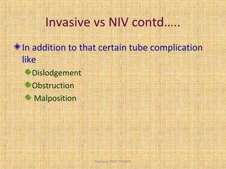Niv and cpap.geetanjli. ppt | PPT
