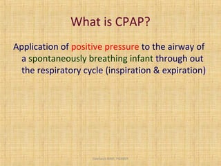 Niv and cpap.geetanjli. ppt | PPT
