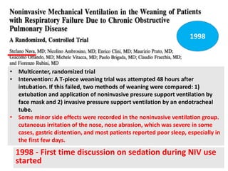 Niv and sedation dr vijay agrawal [autosaved] | PPTX