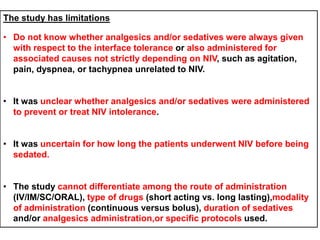 Niv and sedation dr vijay agrawal [autosaved] | PPTX