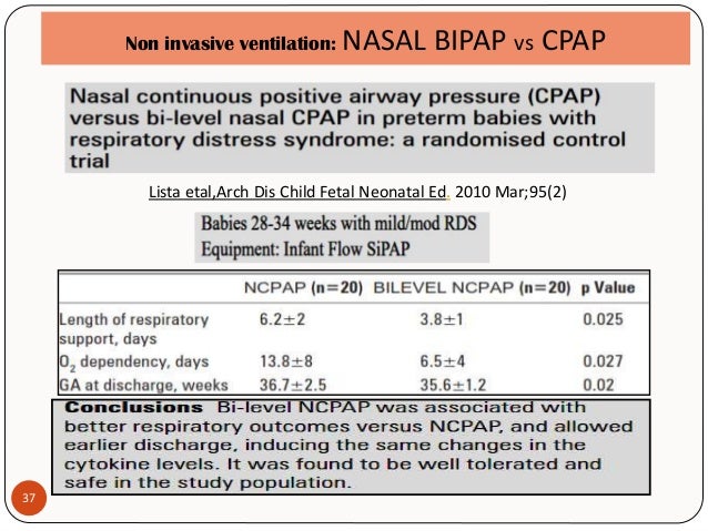 NON INVASIVE VENTILATION IN NEONATE