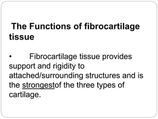 cartilage structure and function | PPTX
