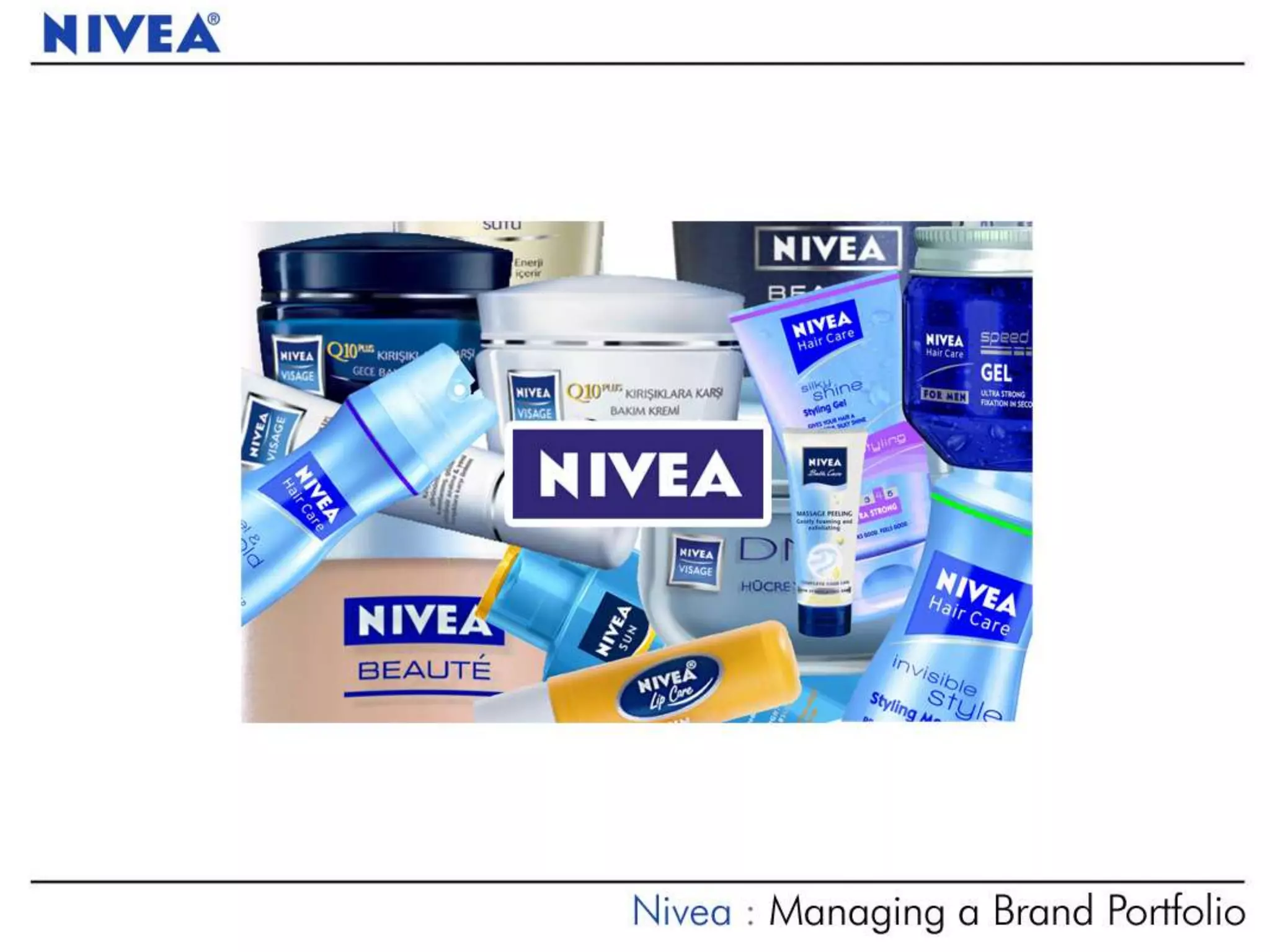 Nivea Brand Portfolio | PPTX