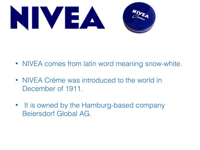 Nivea | PPT