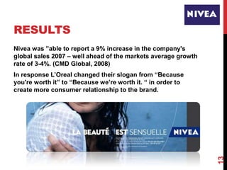 Nivea daniel and sotarious | PPTX | Skin Care | Beauty