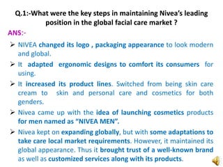 Nivea mini case study ppt | PPT