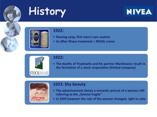 Nivea - world largest skin care brand | PPTX