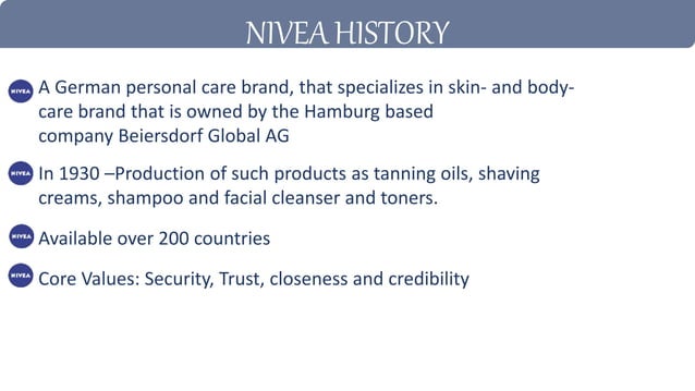 Nivea Campaign Case Study | PPT